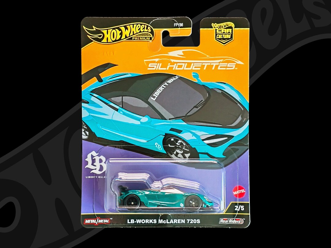 Hot Wheels Premium - Mclaren 720s LB Works Silhouettes - Green - Etsy