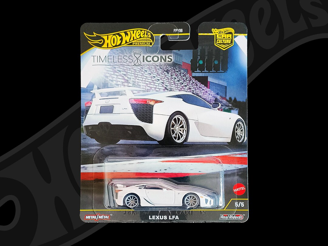 Hot Wheels Premium - Lexus LFA - White - Etsy