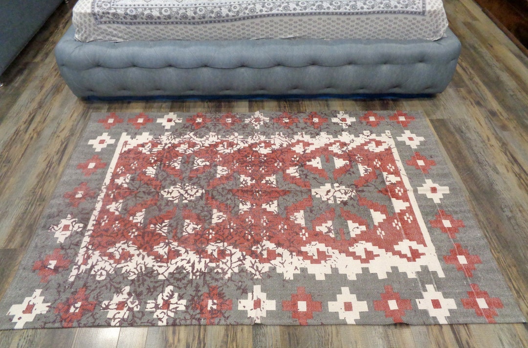 Rug Digital Print Rug Bedroom Rug Area Rug Kitchen Rug Cotton - Etsy