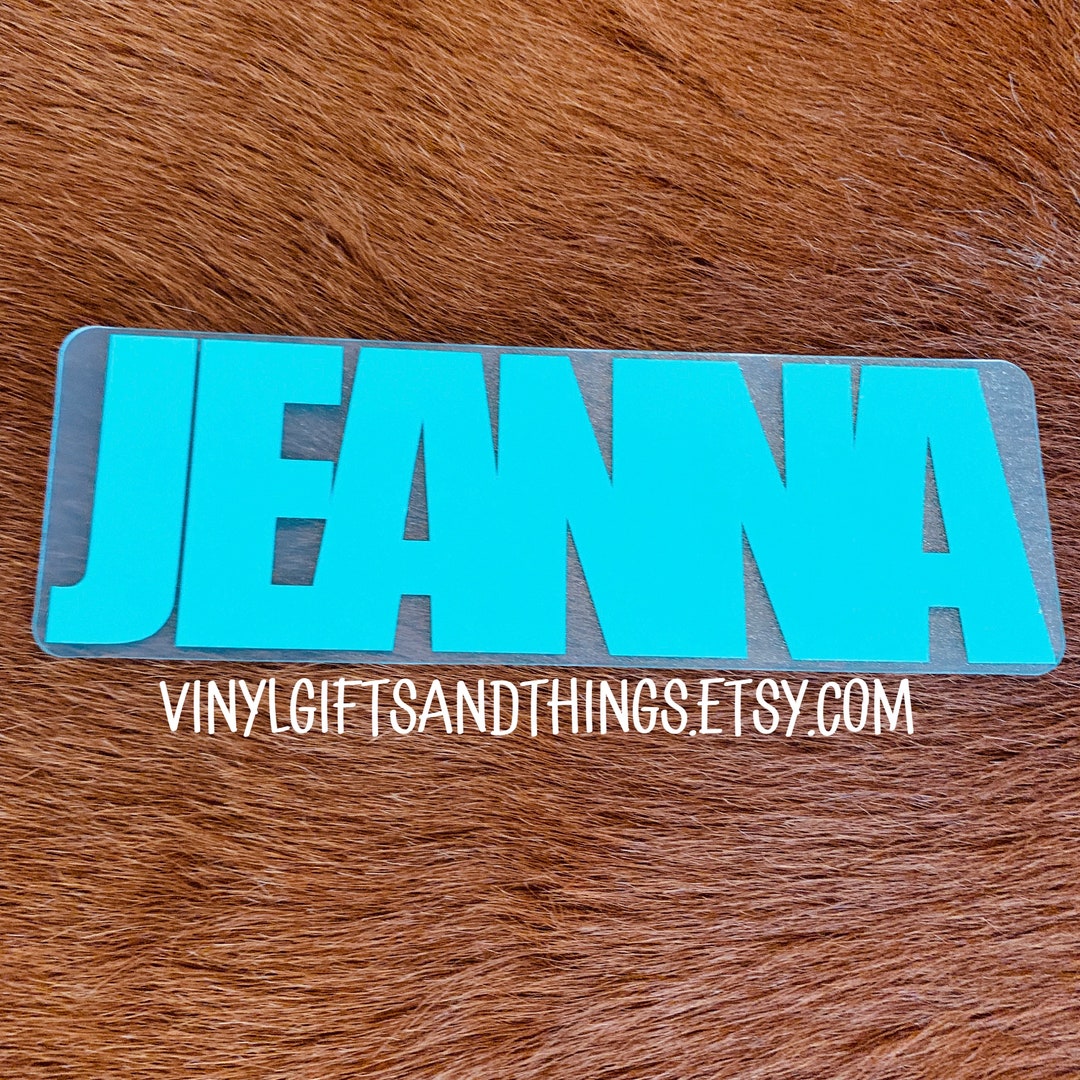 Personalized Bookmark | Bookmark | Personalized Book Marker | Plastic ...