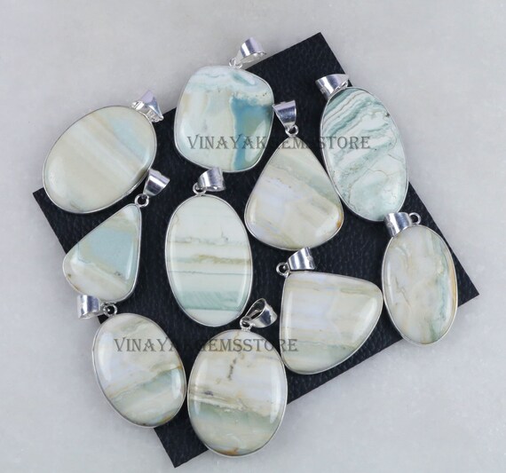 Natural Samsonite Jasper Gemstone 925 Solid Silver Pendant - Etsy UK