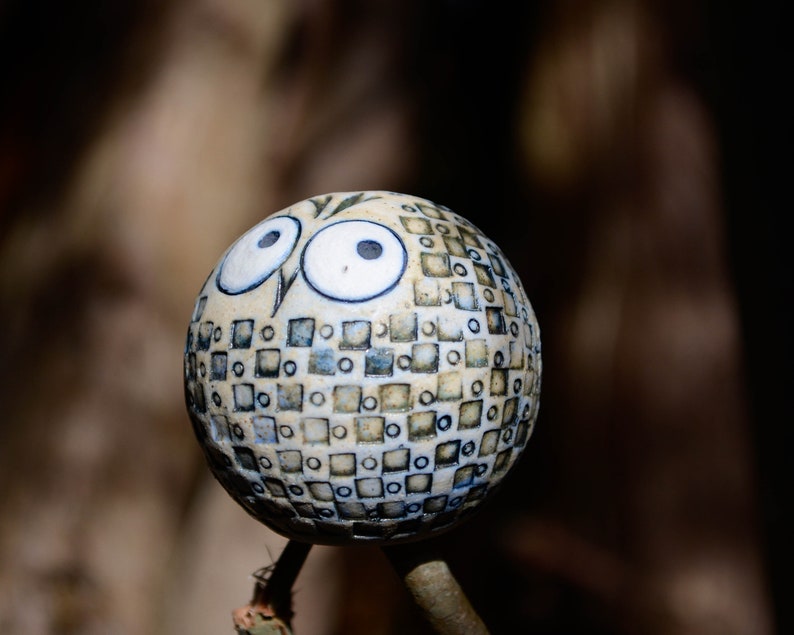 Golf Art Ball Ornament Owl Golf Balls Gift Owl Handmade | Etsy