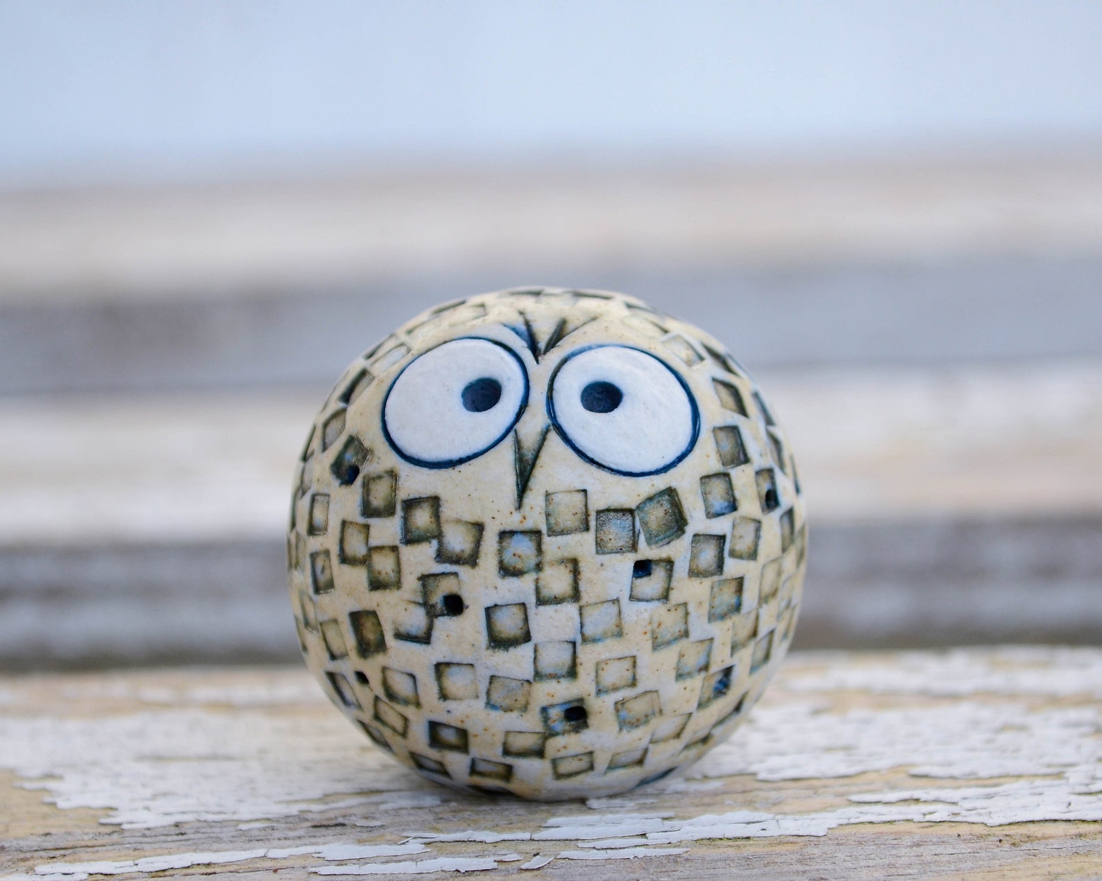 Golf Art Ball Ornament Owl Golf Balls Gift Owl Handmade | Etsy