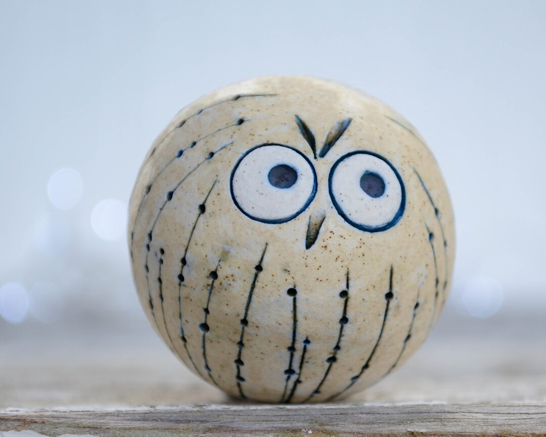 Ball Owl Home Protection Housewarming Gift Owls Ornament - Etsy