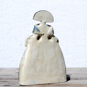 Ceramic Sculpture Menina Original Figurative Women, Home Decor Garden ...