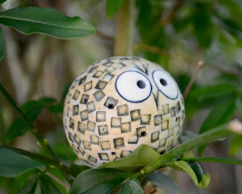 Golf Art Ball Ornament Owl Golf Balls Gift Owl Handmade | Etsy
