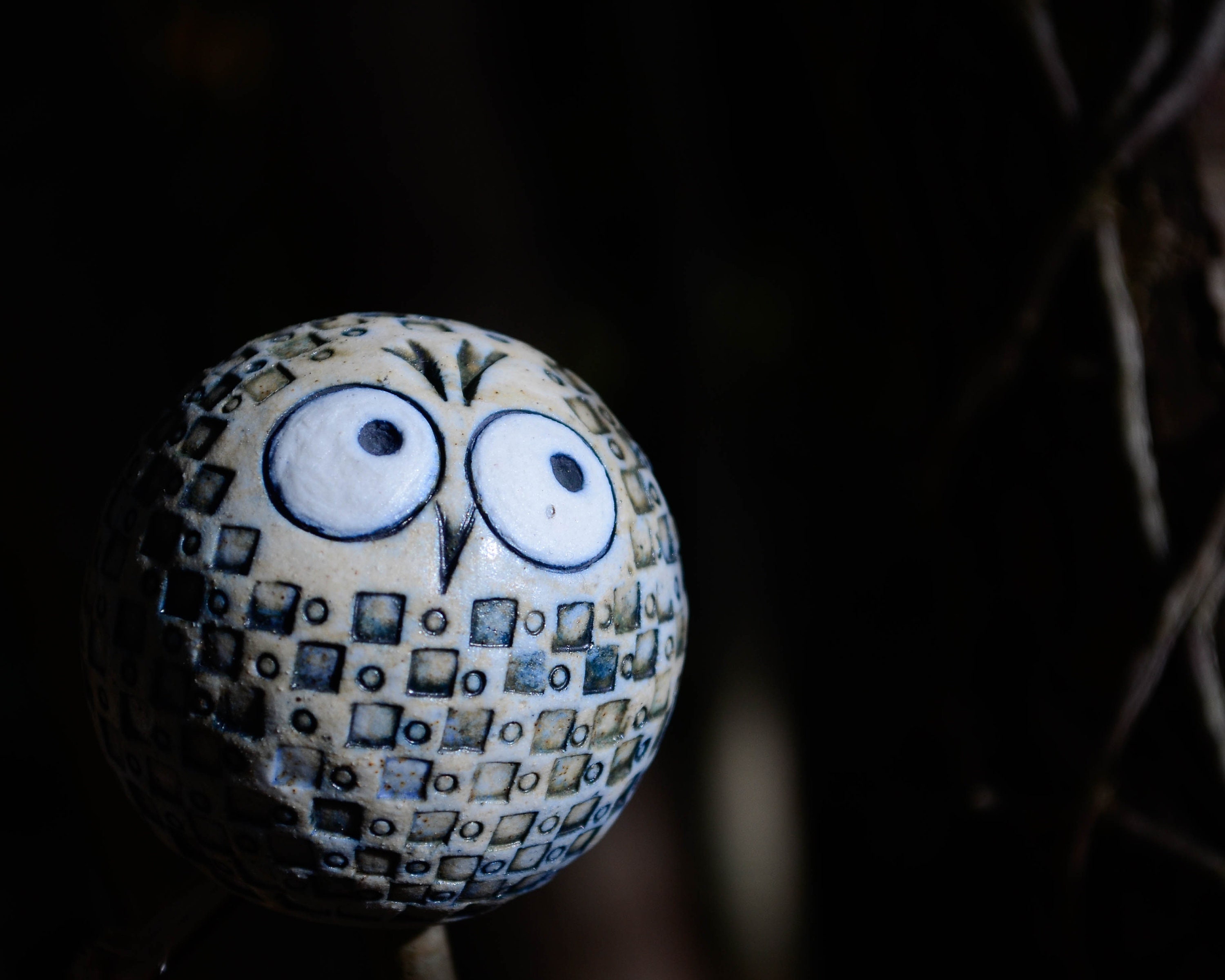 Golf Art Ball Ornament Owl Golf Balls Gift Owl Handmade | Etsy