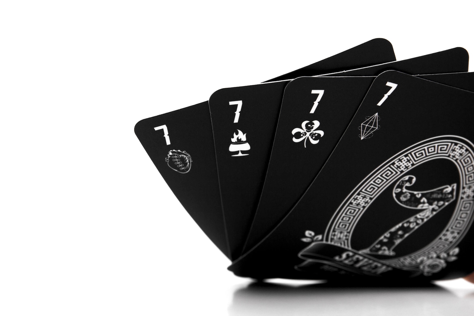 Black Playing Cards - Black Edition Deck With Exclusive Design. Limited ...