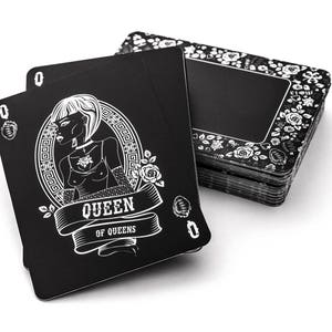 Black Playing Cards - Black Edition Deck With Exclusive Design. Limited ...