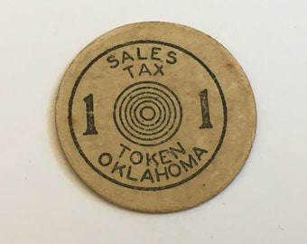 Oklahoma Token | Etsy