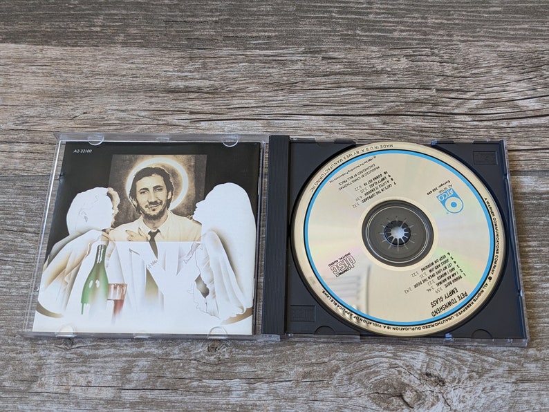 Pete Townshend Empty Glass Vintage Music CD - Etsy