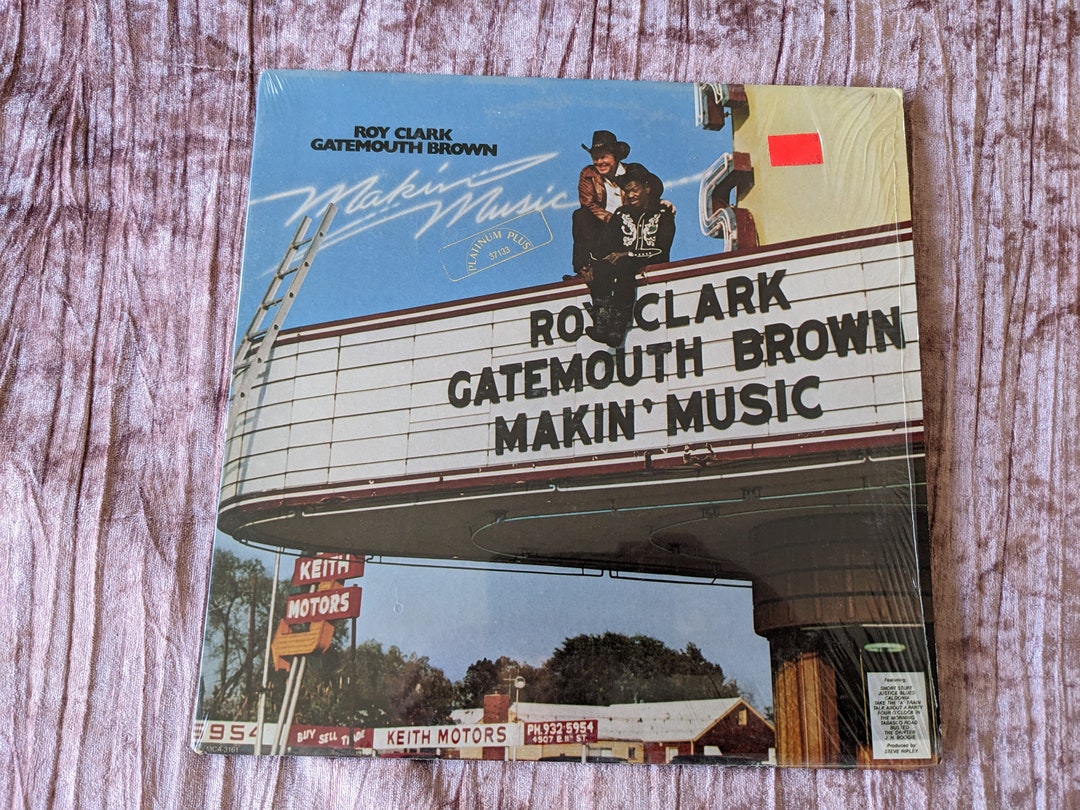 1979 Roy Clark Gatemouth Brown Makin' Music Vintage Vinyl Record LP ...