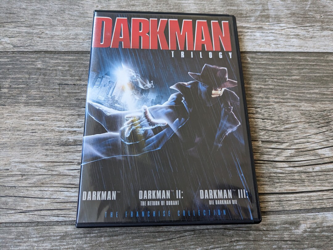 Darkman Trilogy DVD Set the Return of Durant Die Darkman Die - Etsy Darkman Trilogy DVD Set the Return of Durant Die Darkman Die - Etsy