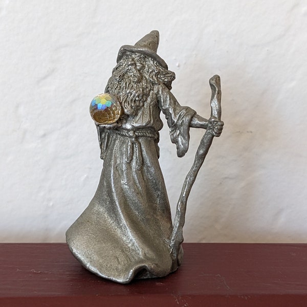 Pewter Wizard - Etsy