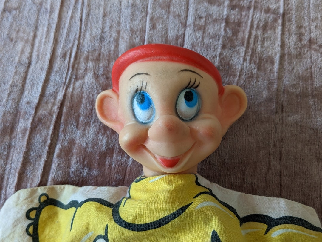 Gund Dopey Walt Disney Character Vintage Collectible Hand Puppet W. D ...