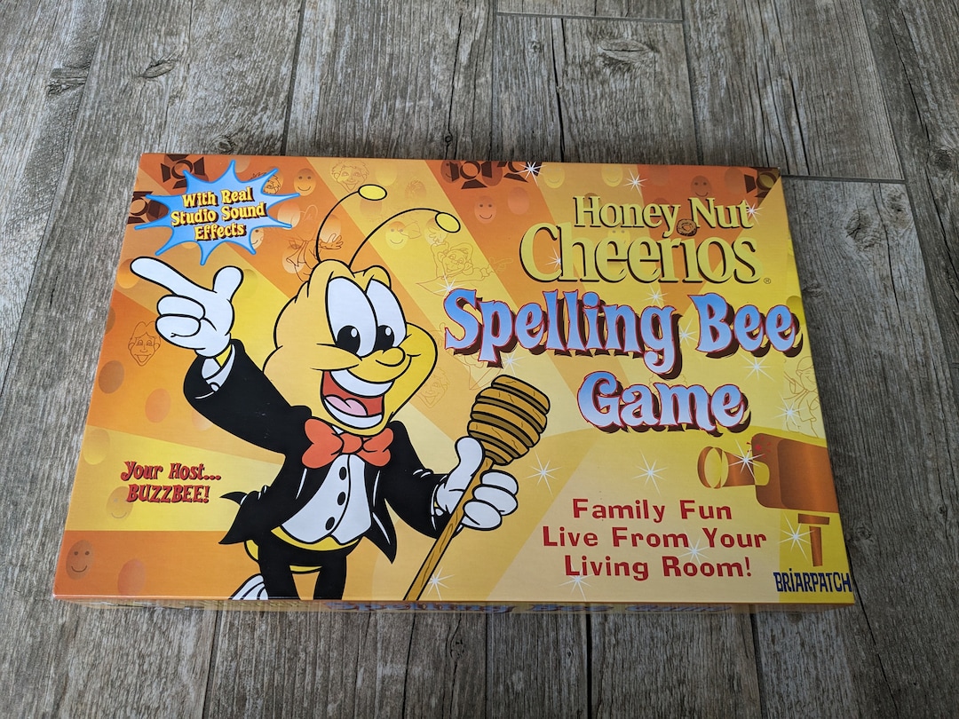 Honey Nut Cheerios Spelling Bee Game Family Fun Live From Your - Etsy