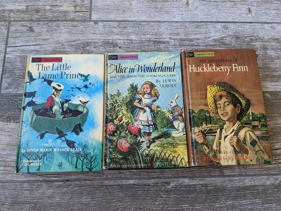 1960s Companion Library Six Classics in Three Volumes Vintage Hardcover ...