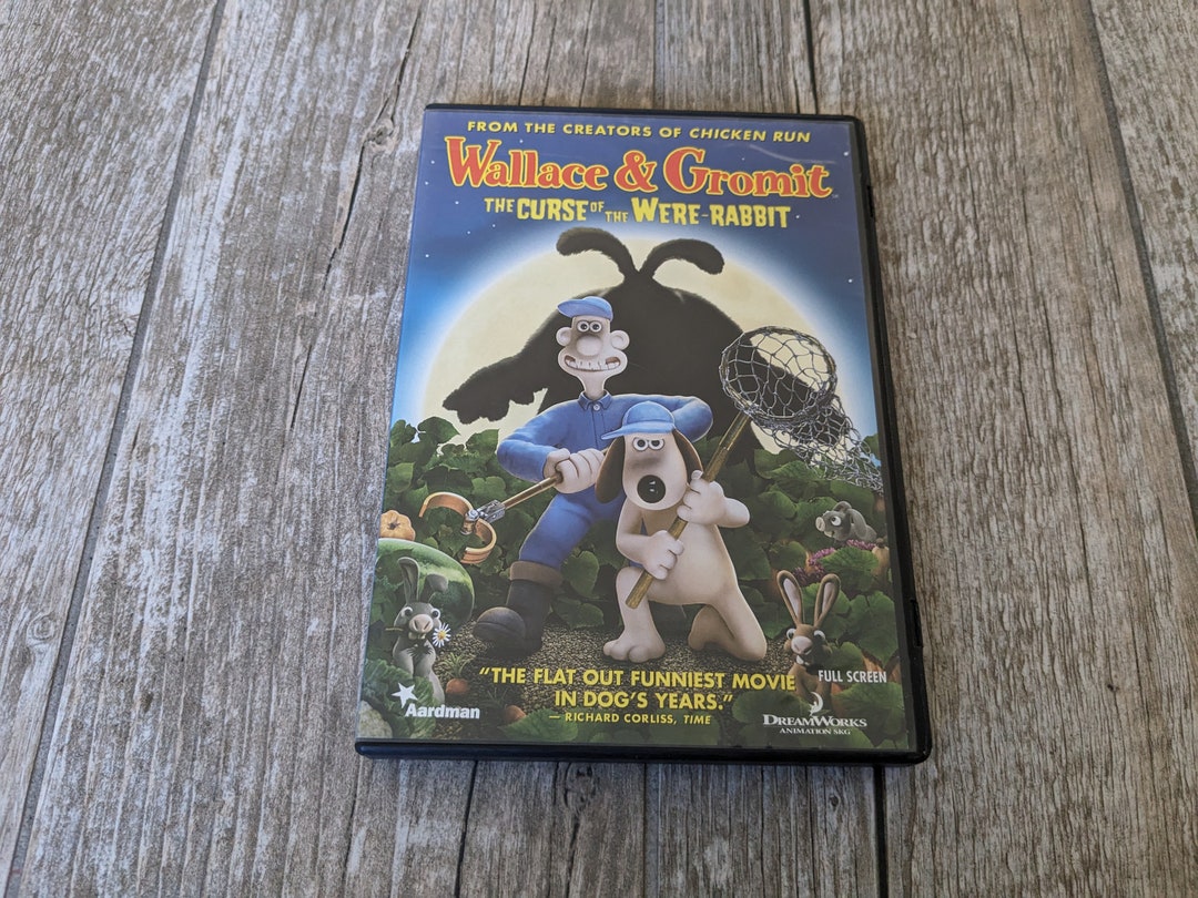 Wallace & Gromit the Curse of the Were Rabbit DVD Movie - Etsy