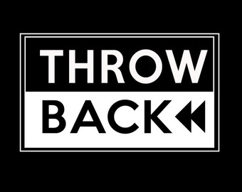 Throw Back Png - Etsy