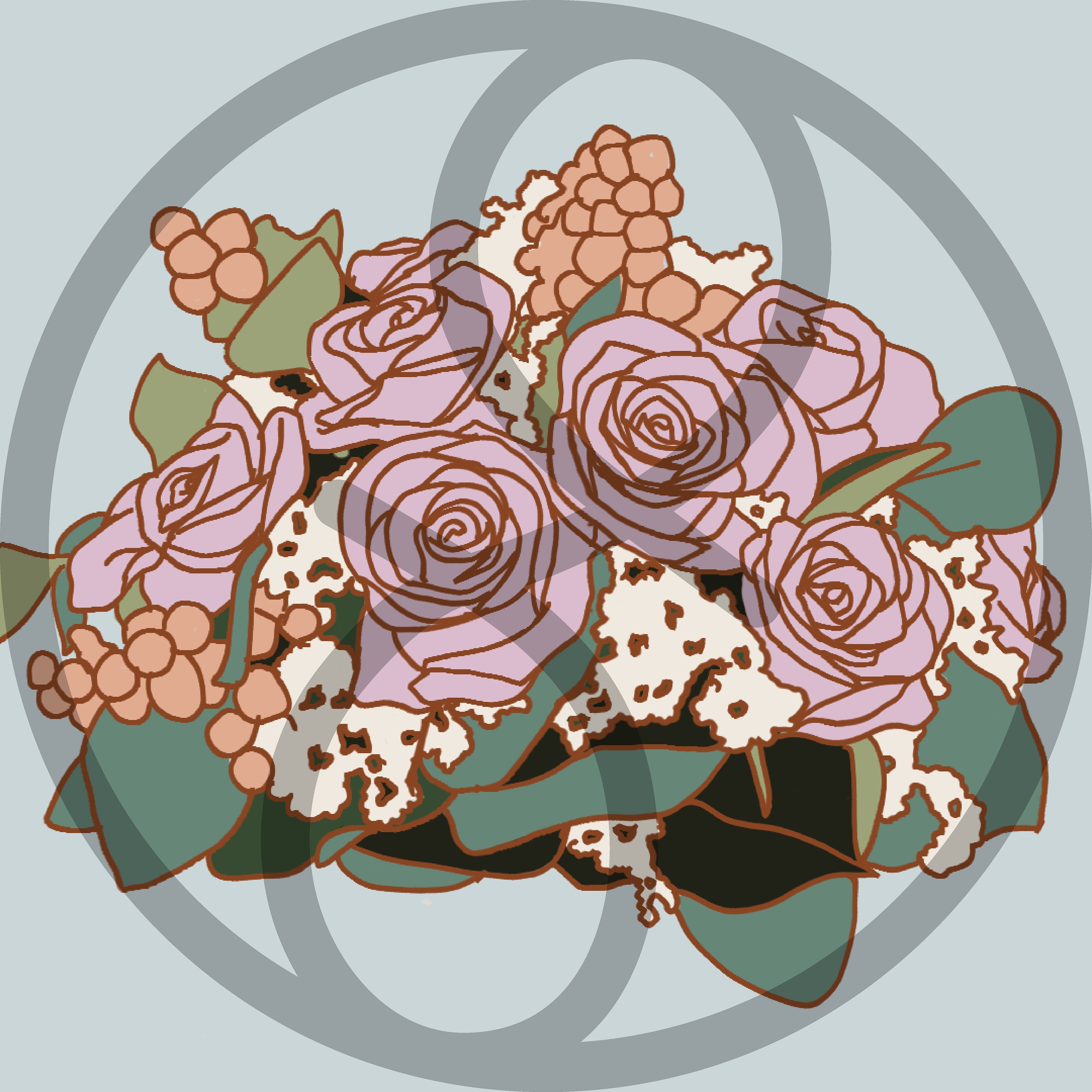 Custom Wedding Illustrations, Bouquet Illustration, 48hr Turn Time ...