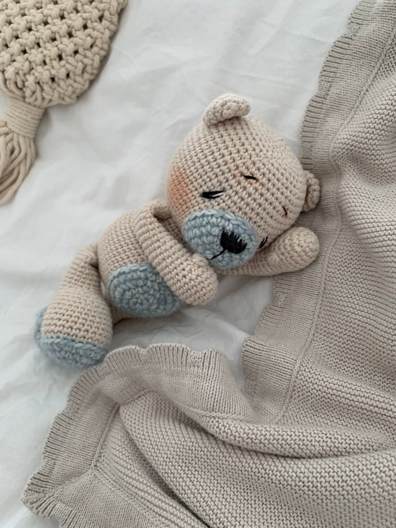 Häkel Anleitung Baby Teddy Bär Beabo Mit Mütze / Crochet - Etsy