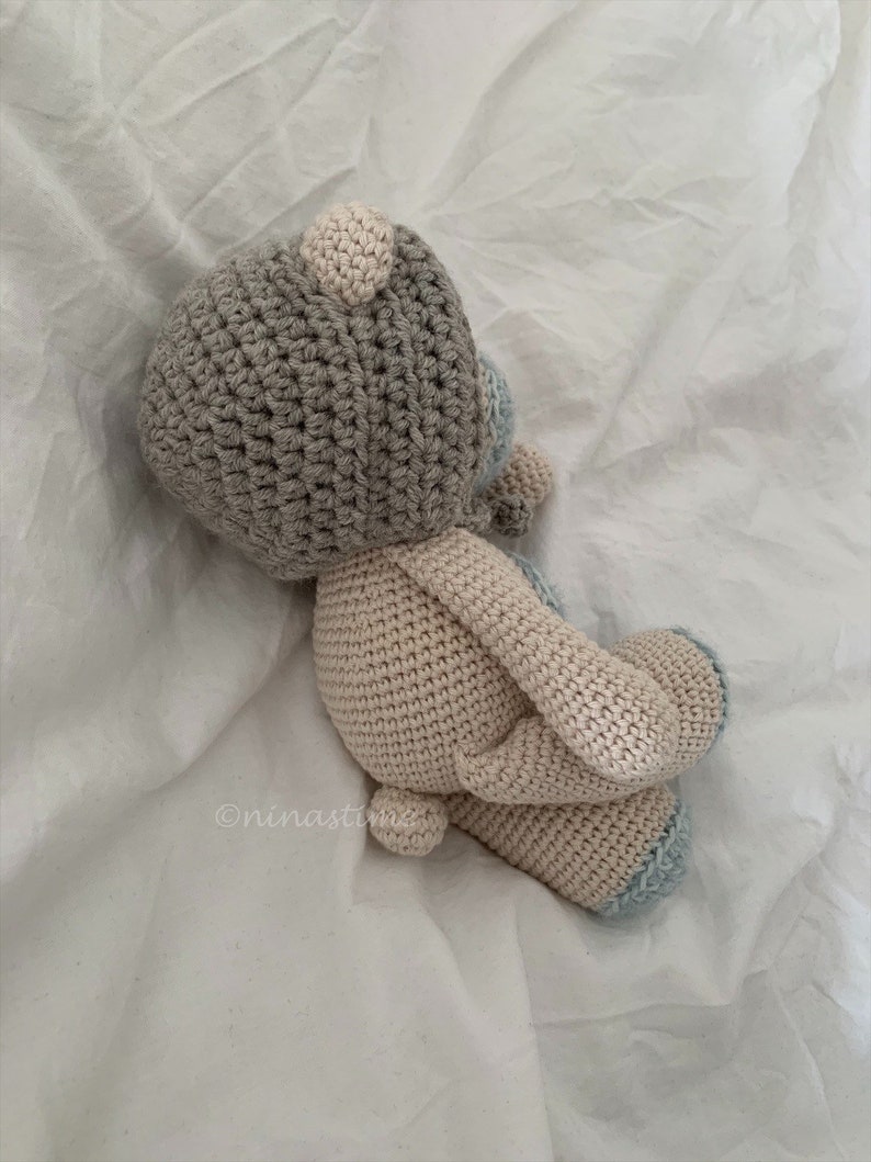 Häkel Anleitung Baby Teddy Bär Beabo Mit Mütze / Crochet - Etsy