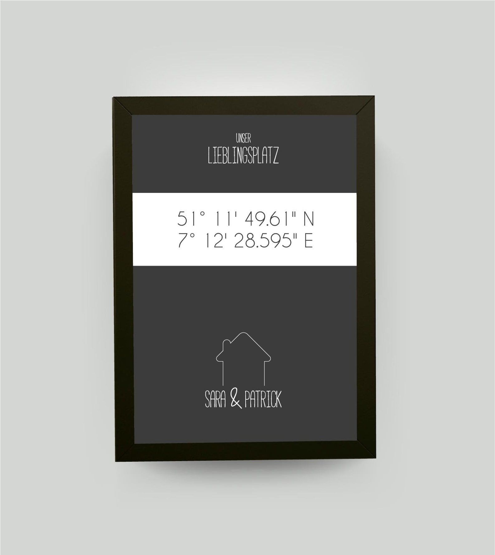 Personalized Poster Picture our Favorite Place - Etsy