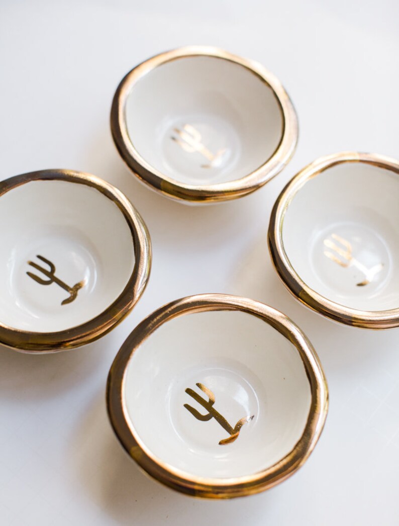 2 oz Gold Cactus & White Mezcal de Copitas. Set of 4 | Etsy