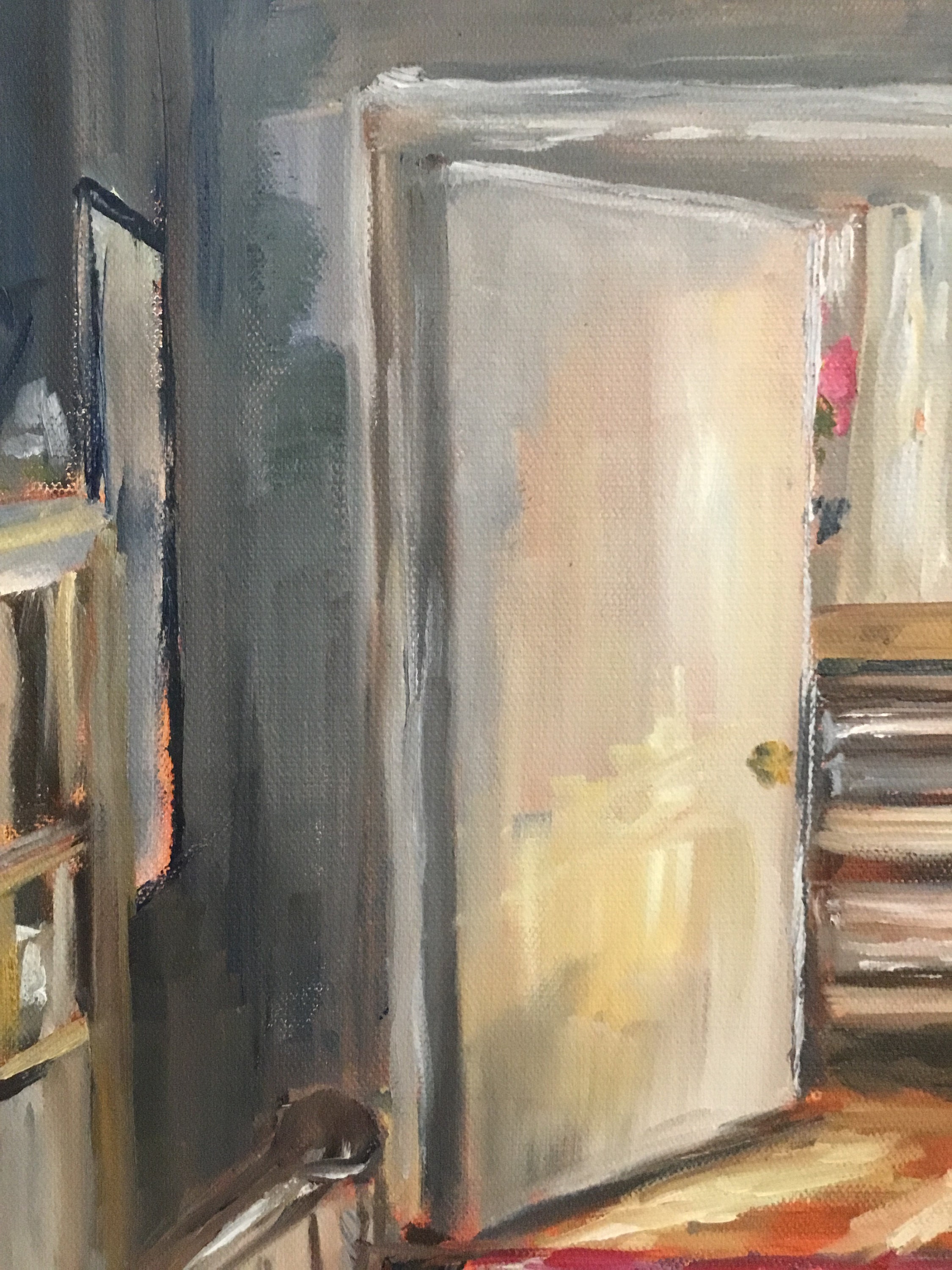 Original Oil Painting, One of a Kind, Interior Scene, Painting of ...
