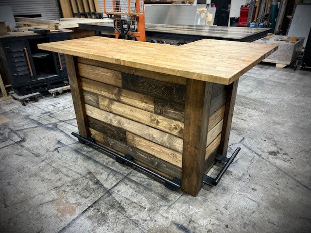 Butcher Block , Reclaimed Wood , Bar - Etsy