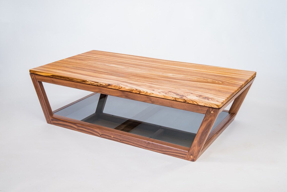 Zebra Wood Coffee Table - Etsy
