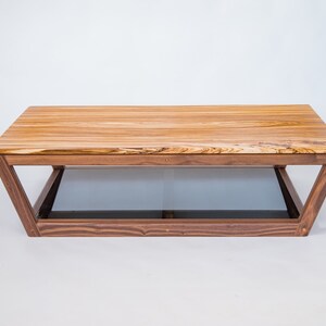 Zebra Wood Coffee Table - Etsy