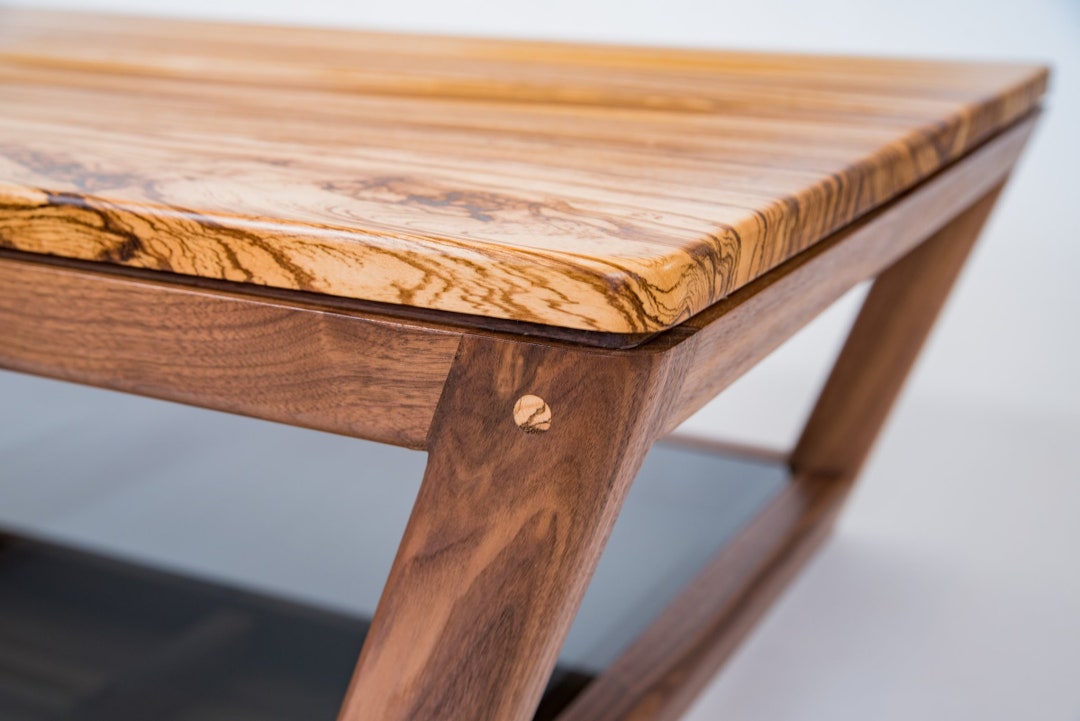 Zebra Wood Coffee Table - Etsy