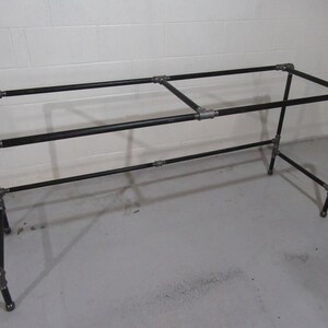 Item # 502, 3/4" Industrial Pipe, Table Support Frame, Pipe Legs, Pub ...