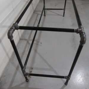 Item # 502, 3/4" Industrial Pipe, Table Support Frame, Pipe Legs, Pub ...