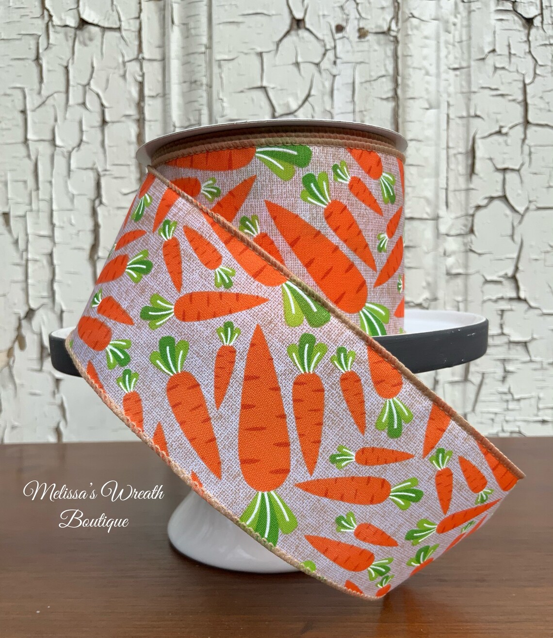 2.5 Inch Wired Ribbon Wired Ribbon Easter Wired Ribbon - Etsy