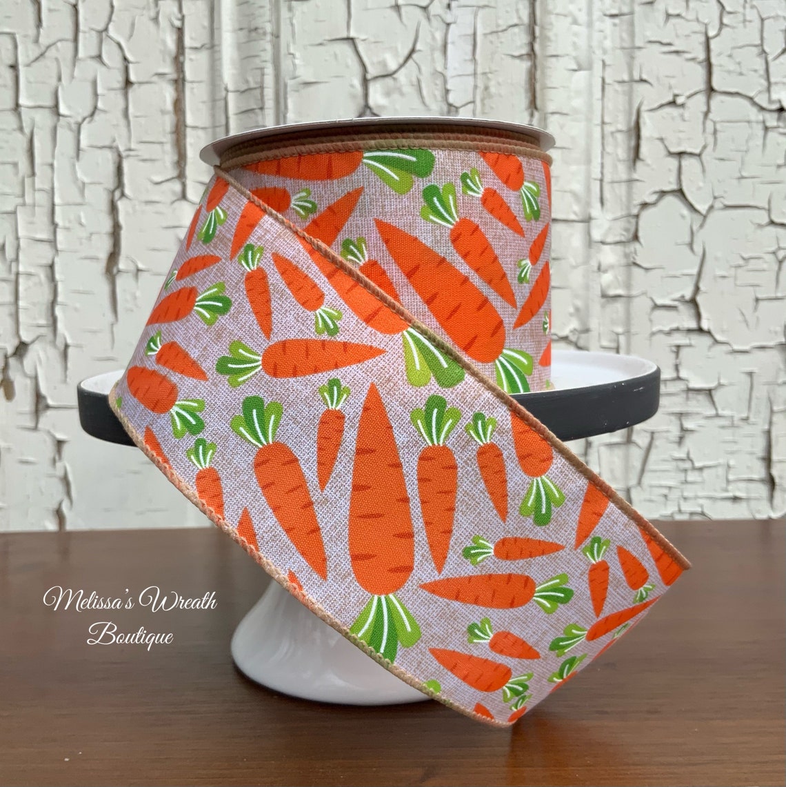 2.5 Inch Wired Ribbon Wired Ribbon Easter Wired Ribbon - Etsy