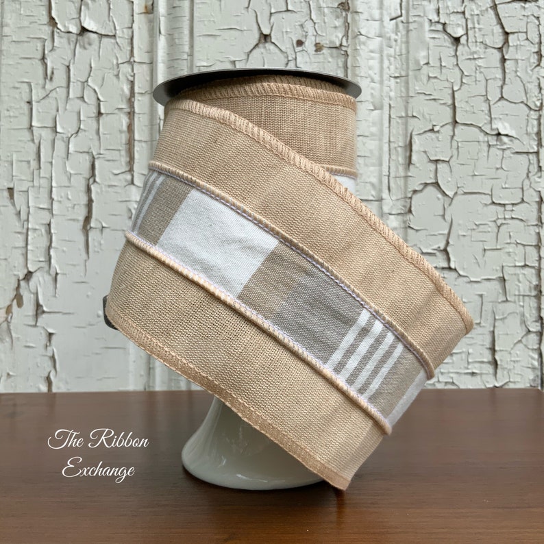 4 Inch Wired Ribbon D. Stevens Ribbon Designer Ribbon | Etsy