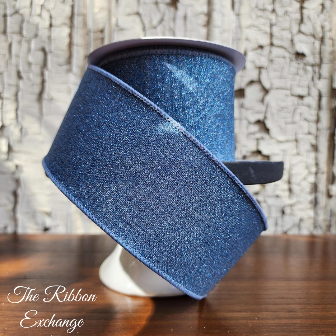 2.5 Inch Ribbon, Wired Ribbon, Christmas Wired Ribbon, Christmas Ribbon ...