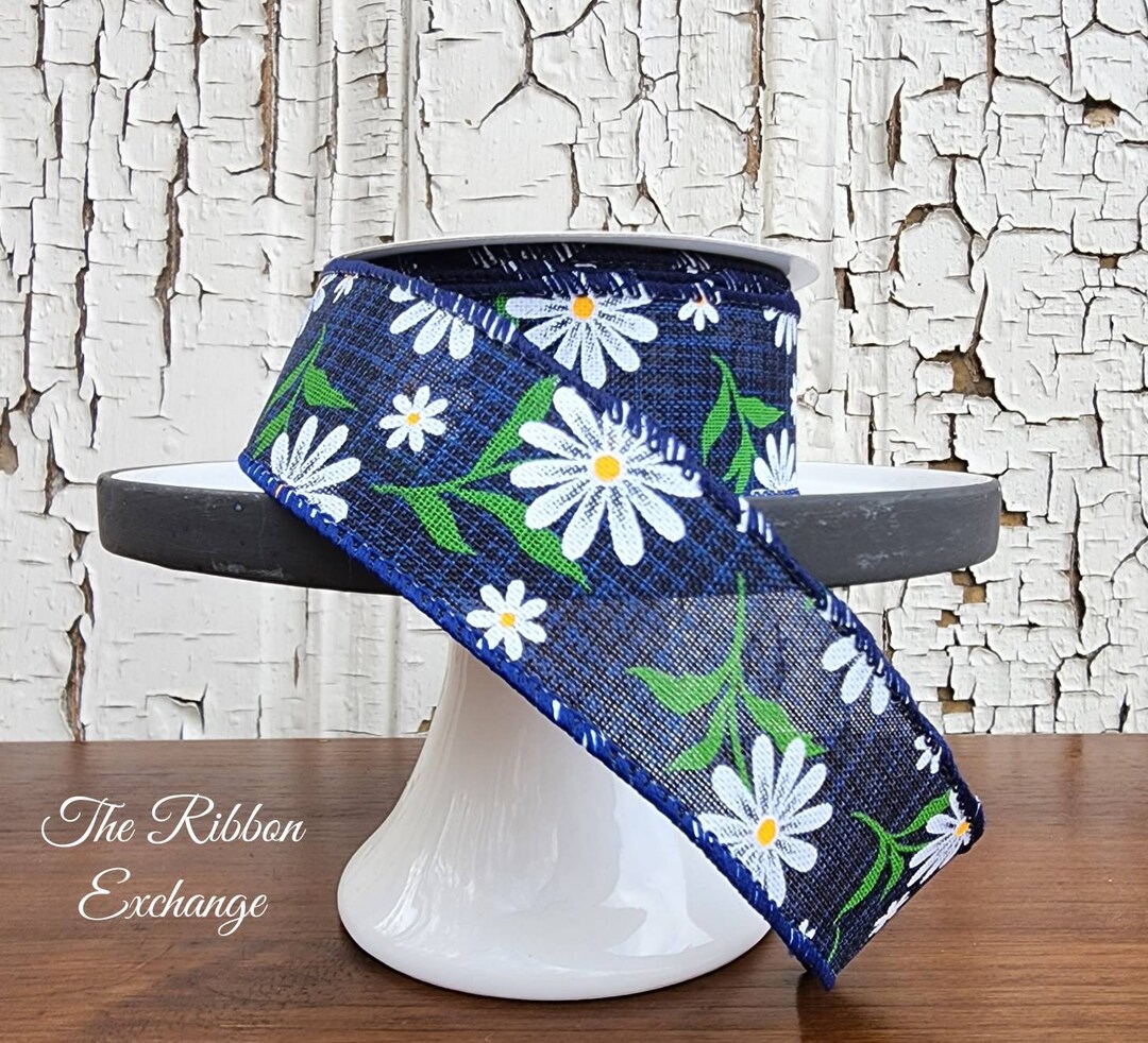 1.5 Inch Wired Ribbon Wired Ribbon Spring Ribbon Ribbon - Etsy