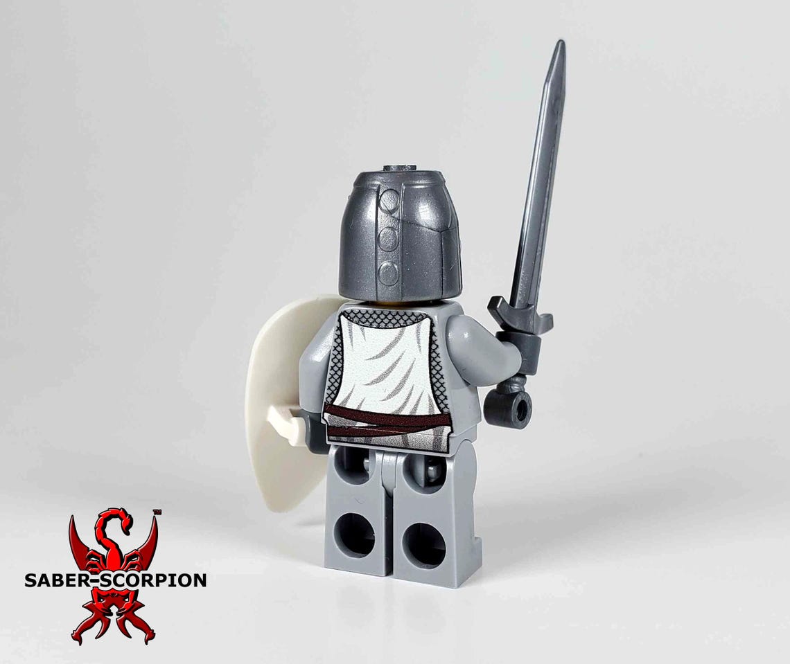 Medieval Knight Custom Construction Toy Figure - Etsy