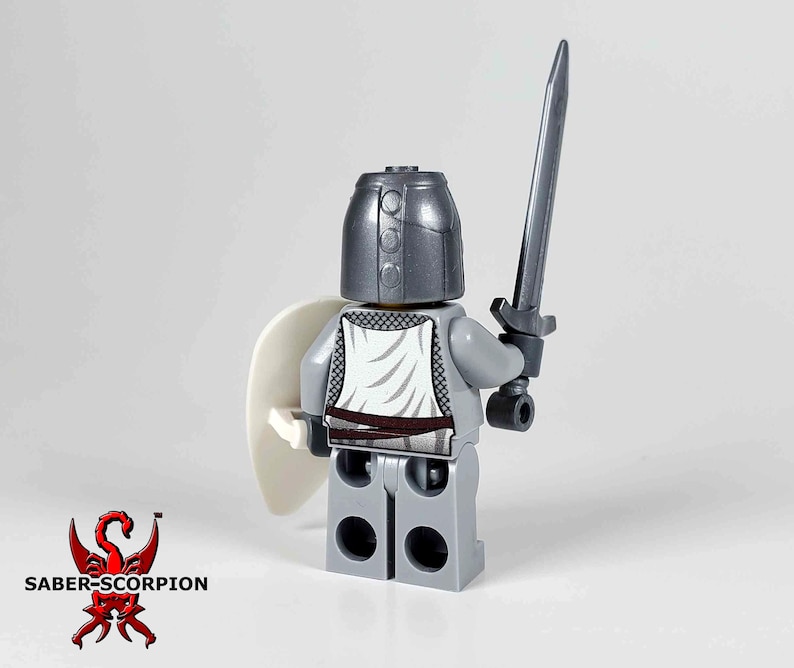 Medieval Knight Custom Construction Toy Figure - Etsy