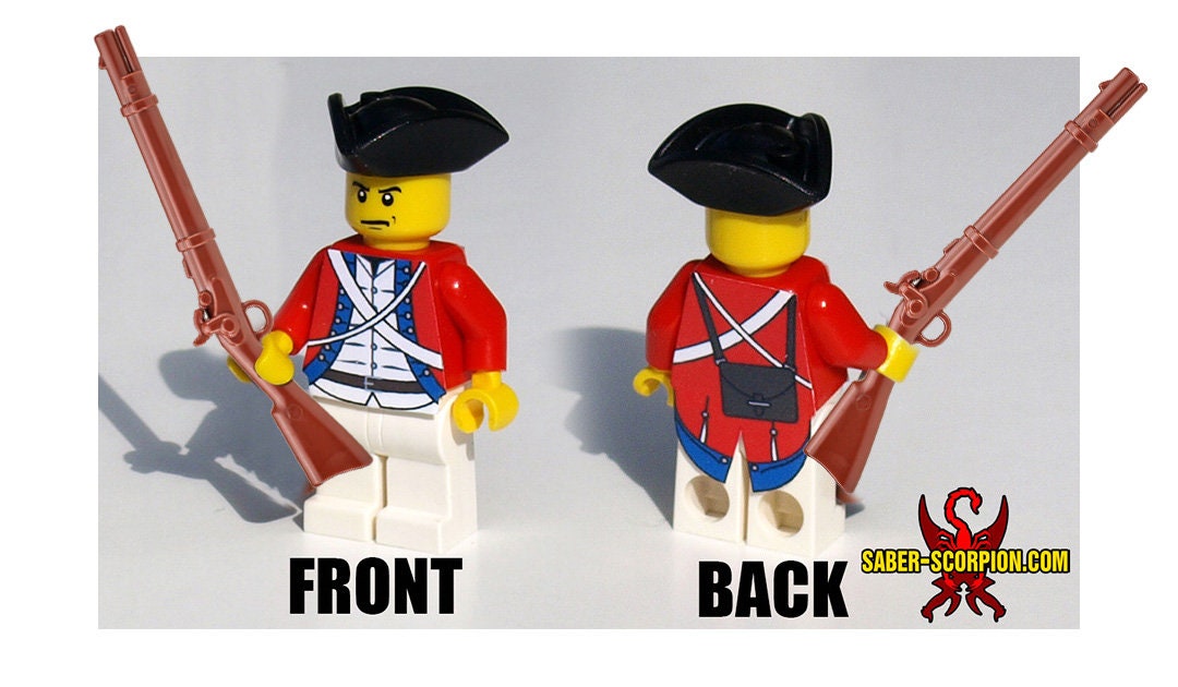 American Revolution Redcoats Bluecoats