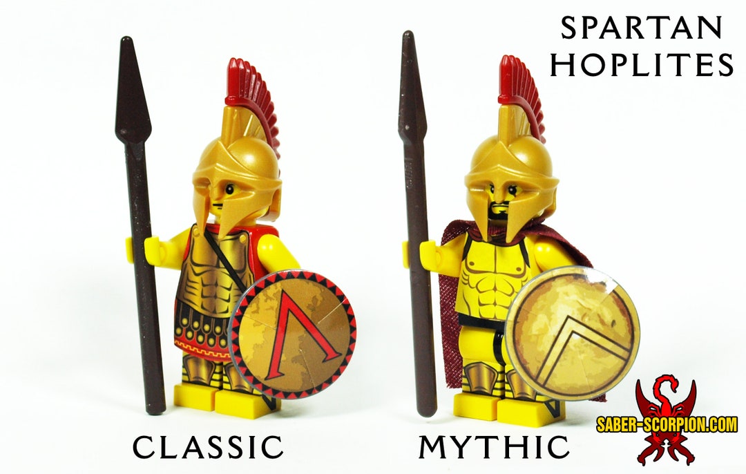 Ancient History Warriors Custom Construction Toy Figures - Etsy