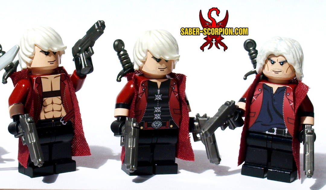 Devil Hunter Custom Construction Toy Figures - Etsy