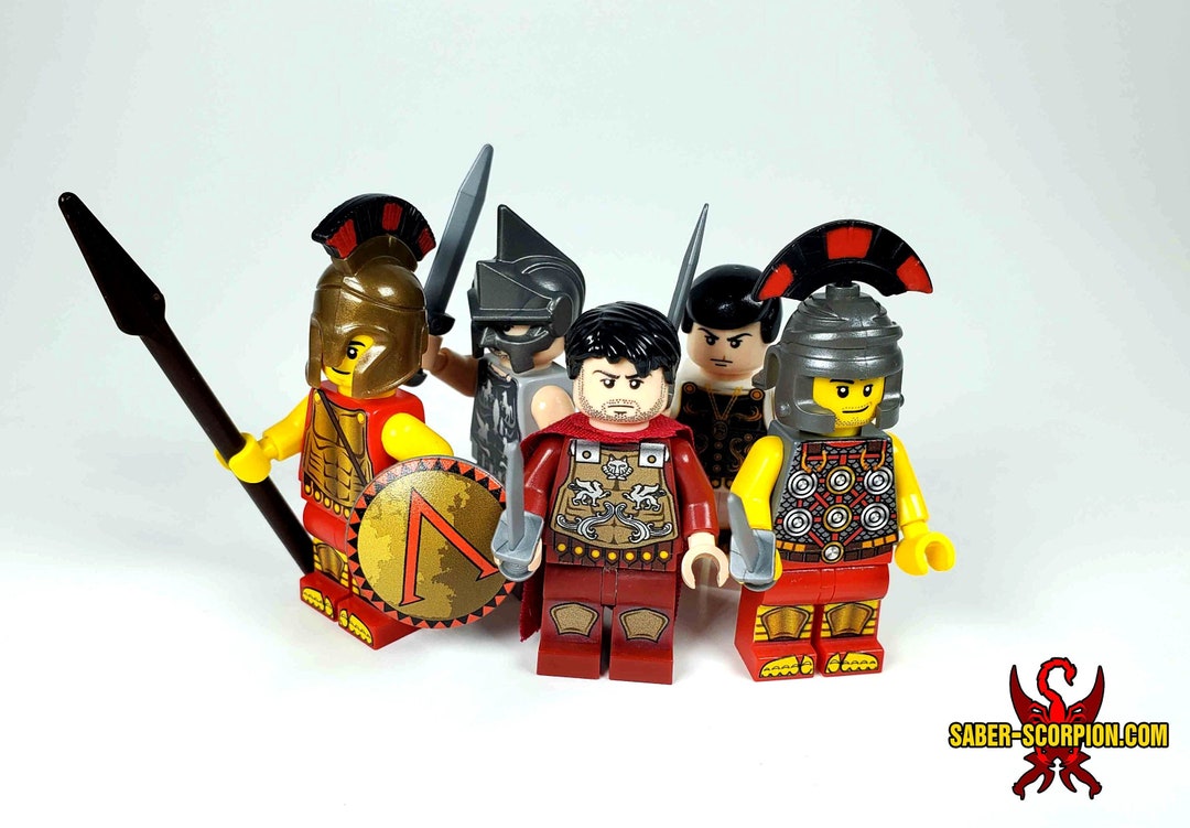Ancient History Warriors Custom Construction Toy Figures - Etsy