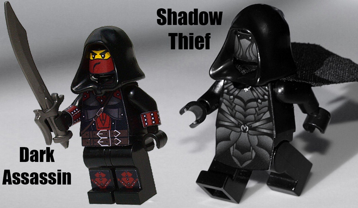 The Elder Series Custom Construction Toy Figures | Etsy