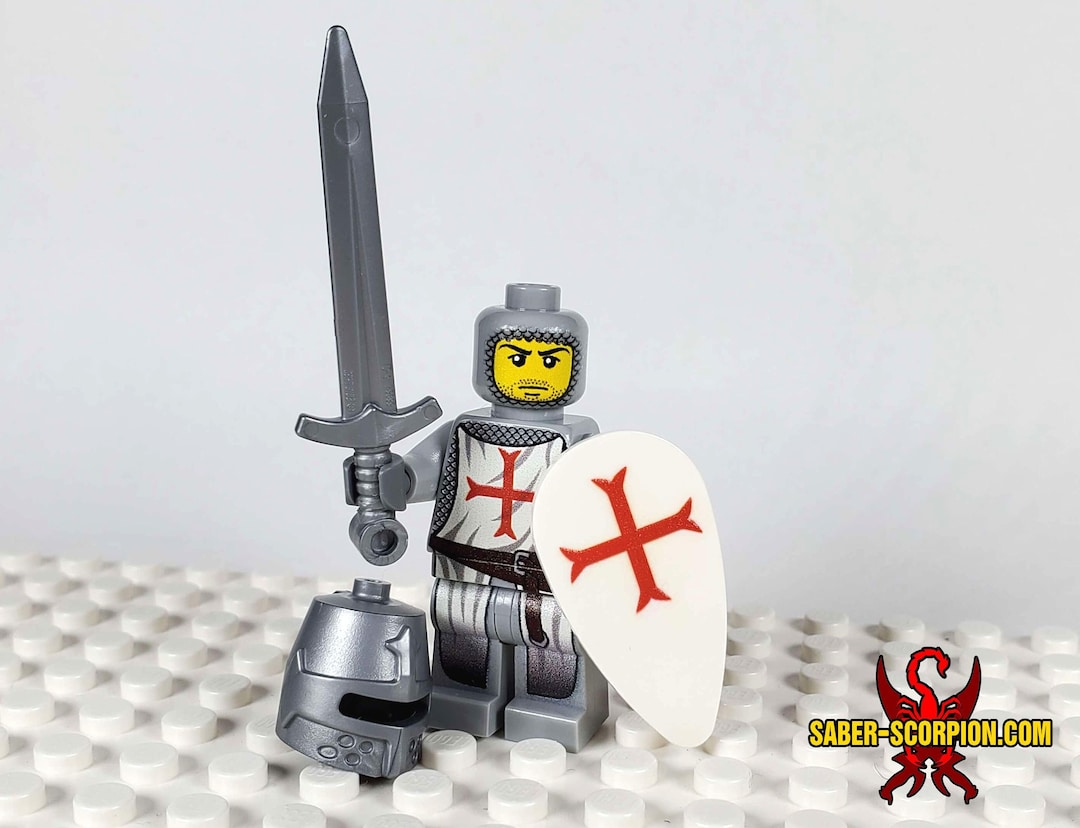Medieval Knight Custom Construction Toy Figure - Etsy