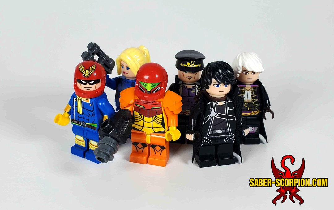 Anime Team Custom Construction Toy Figures - Etsy