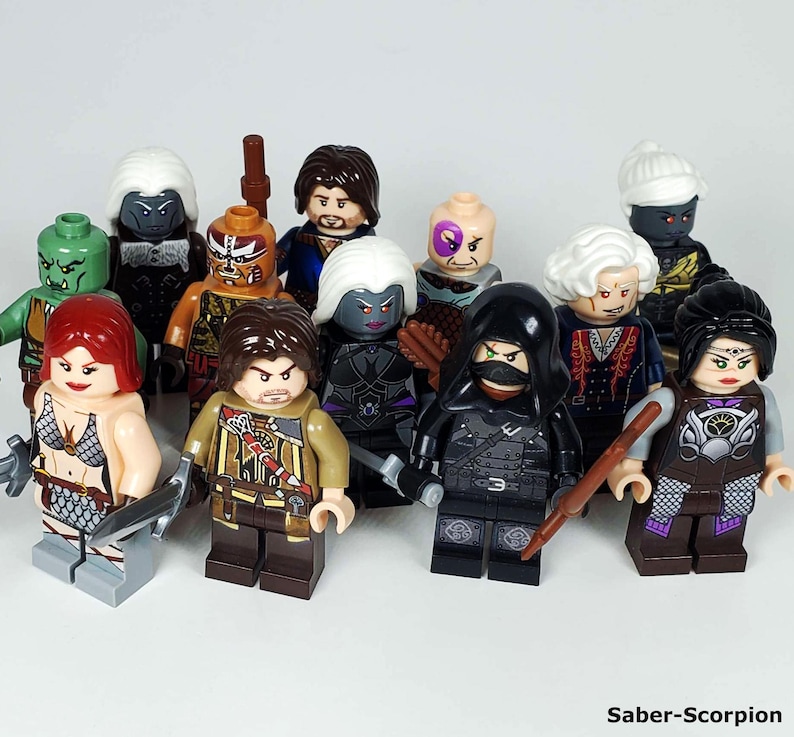 Fantasy Custom Construction Toy Figures - Etsy